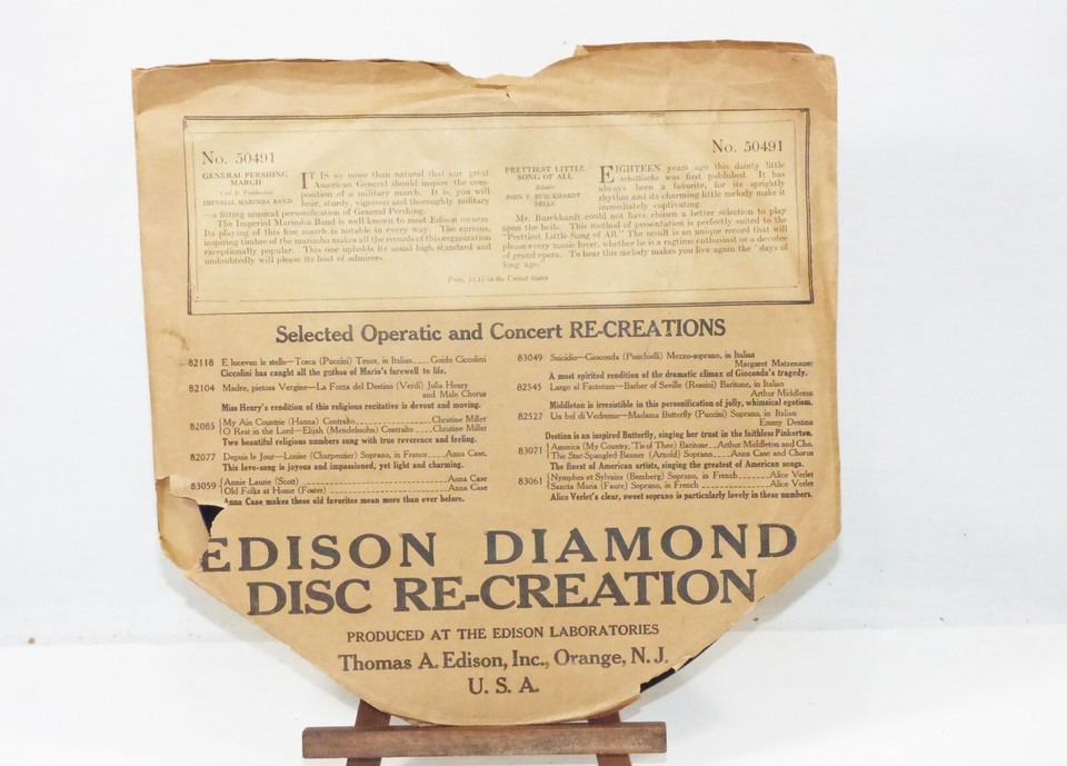 Edison Diamond Disc model C250 | eBay