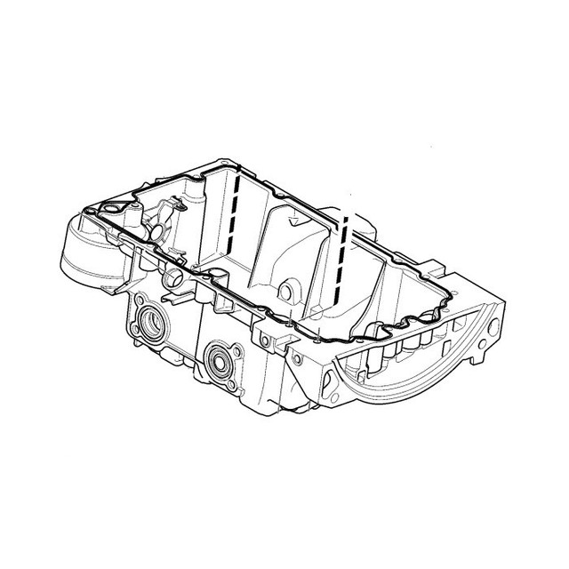 Genuine Volvo Oil Pan 31480325 for sale online | eBay