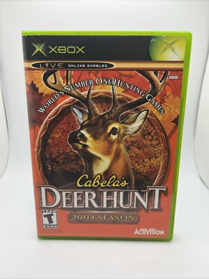 Cabela's Deer Hunt: 2004 Season | Microsoft Xbox | CIB | Tested & Works ...