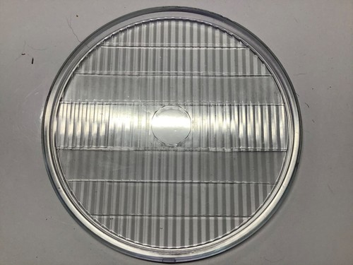 8 1/8” GLasS vintaGe AUTO HEAdLamP EARLY LeNs trUcK headLiGht NOS oLd ...