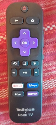 Westinghouse roku TV remote 3226001231 WR43UT4009 WR50UT4009 WR55UT4009 ...