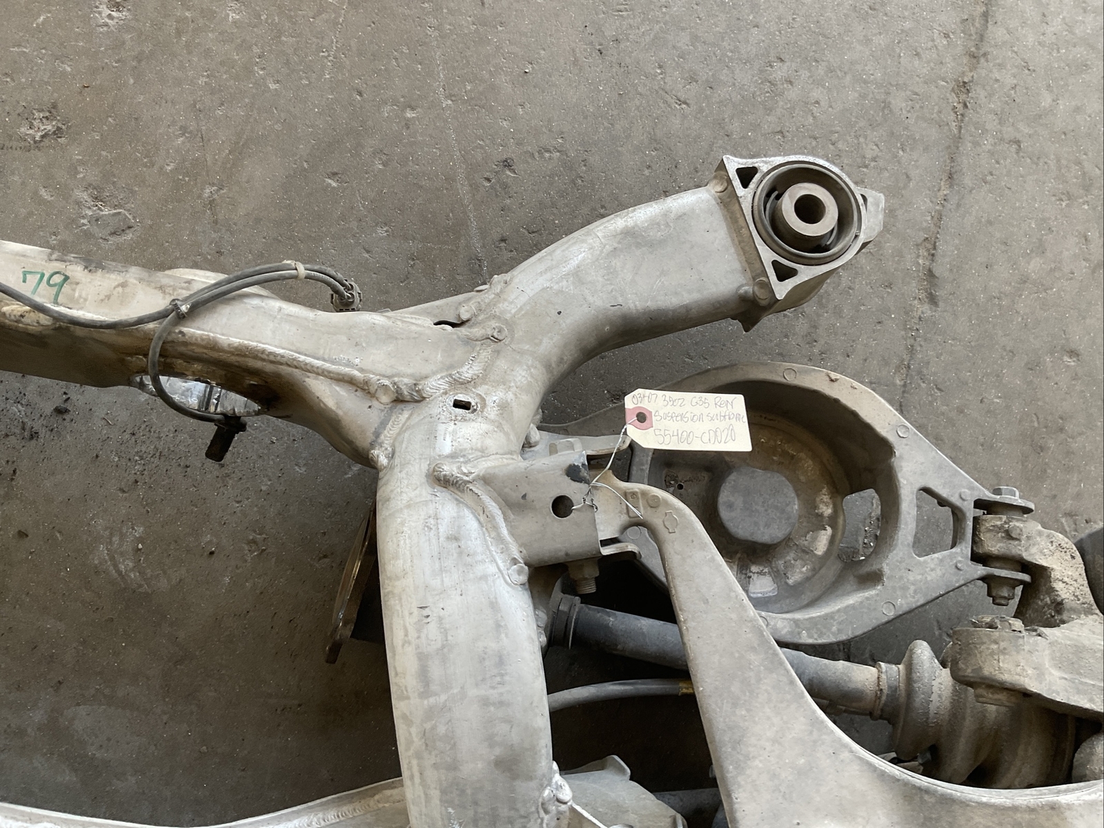 2003-2007 Nissan 350Z Infiniti G35 Rear Suspension Subframe Crossmember ...