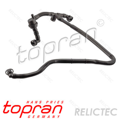 Hose, crankcase breather Audi VW:A6,A4,PASSAT 078103224P 078103224R ...