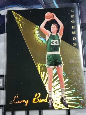 LARRY BIRD 1994 Signature Rookies Legends Gold Standard Insert #L2 ...