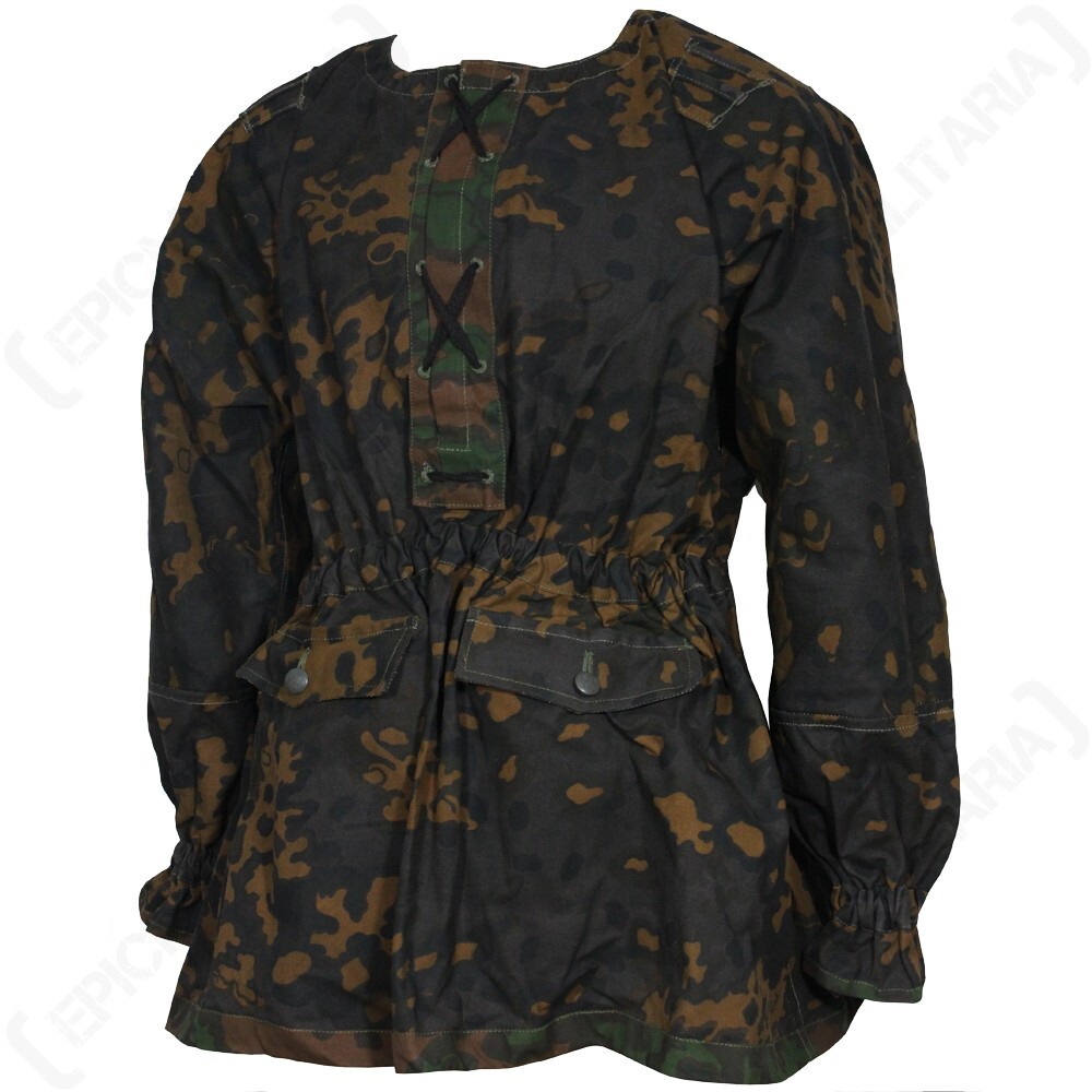 WW2 German Oakleaf Camo Reversible Smock - Repro Army Camouflage Elite ...