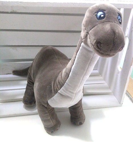 IKEA Jattelik Dinosaur Stuffed Animal Brontosaurus Soft Plush Sewn Eyes ...