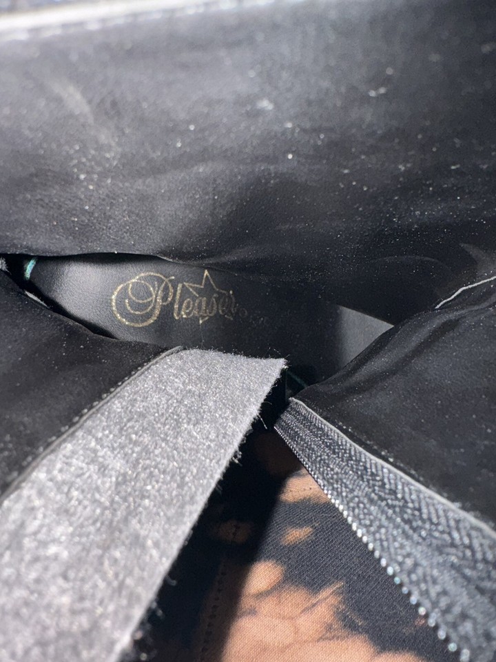 Stiletto High Heel Platform Ankle Boot Corset Pleaser Delight 1010 ...