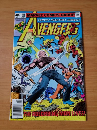The Avengers #183 Newsstand Variant ~ NEAR MINT NM ~ 1979 Marvel Comics ...
