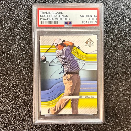 2012 Upper Deck SP Authentic #R21 Scott Stallings Signed Card PSA/DNA ...