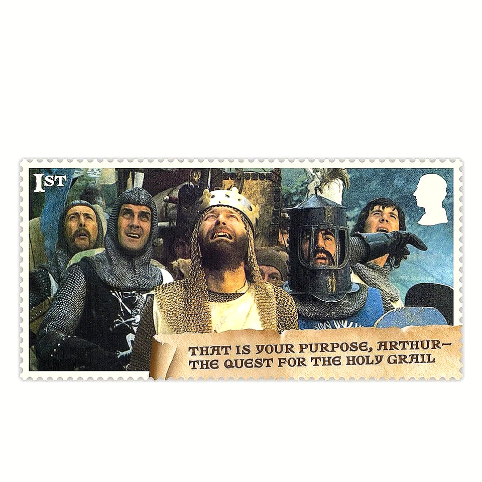 GB 2025 SC 4693 MONTY PYTHON & HOLY GRAIL MINI SHEET MULTI 1st (4) MNH ...