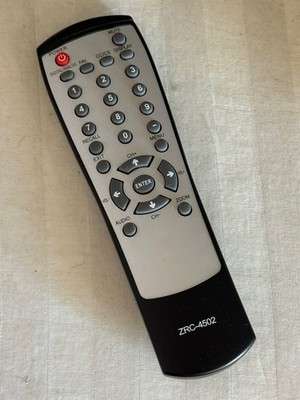 GENUINE ZINWELL ZRC-4502 TV CONVERTER BOX REMOTE - TESTED AND WORKING ...