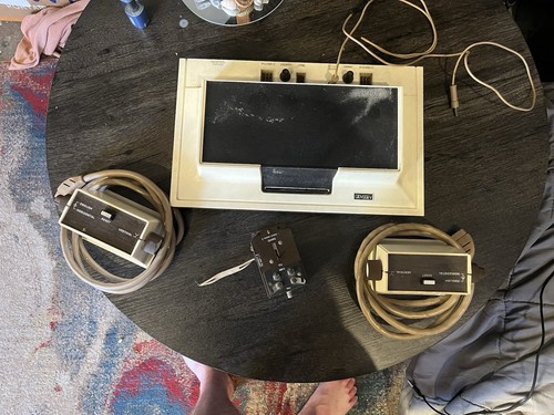 1972 Magnavox Odyssey with Games, Cards, And Controller Vintage Game ...