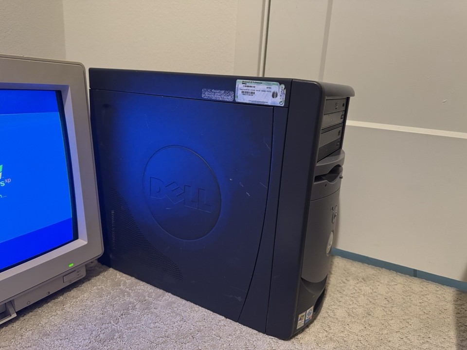 Dell Dimension 4700 Retro Gaming PC Pentium 4 3 GHz 246MB RAM 60GB HD ...