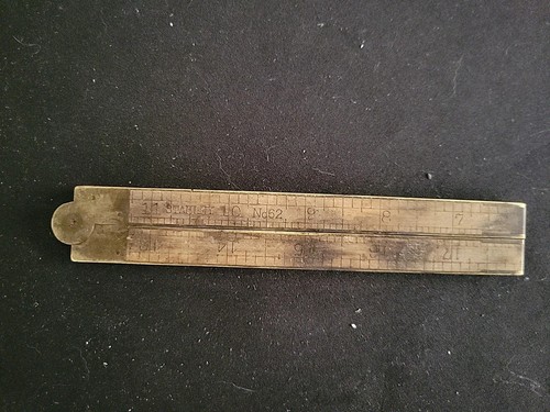 Vintage STANLEY No. 62 Rule, Boxwood Brass Bound 24" Folding Ruler | eBay