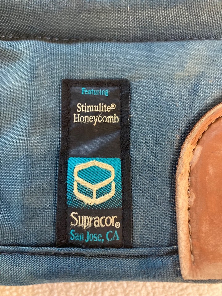 Supracor Western Saddle Pad with Stimulite Honeycomb inserts- 31 x 34 ...