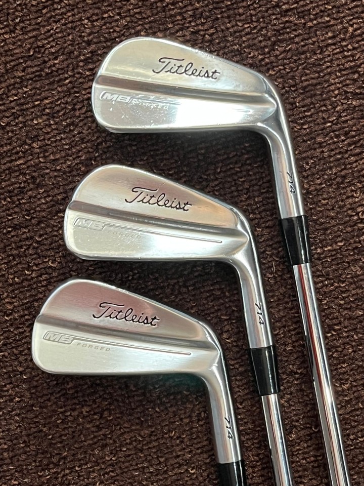 Titleist MB 714 Iron Set 4-Pw (7 irons) - X100 Dynamic Gold | eBay
