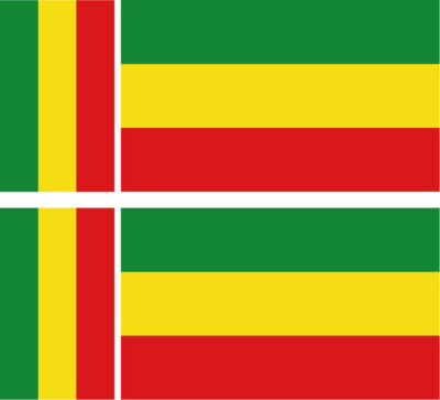 EQUATEUR Lot 4 Vinyl Stiker autocollant Drapeau flag Carchi Province ...