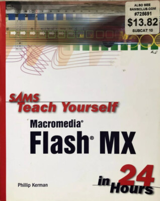 Book "Flash MX", Macromedia Teach yourself, used, computer sсience | eBay