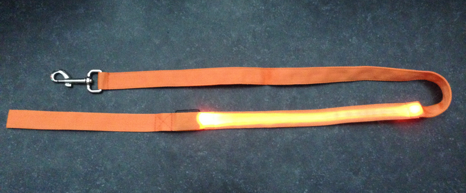 4FT LED PET GLOW-IN -THE-DARK LEASH dog cat night safety neck flash ...