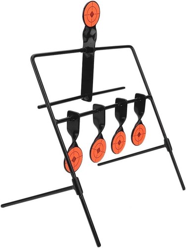 Metal Air Gun Rifle Shooting Portable Spinning Self Resetting Gallery ...