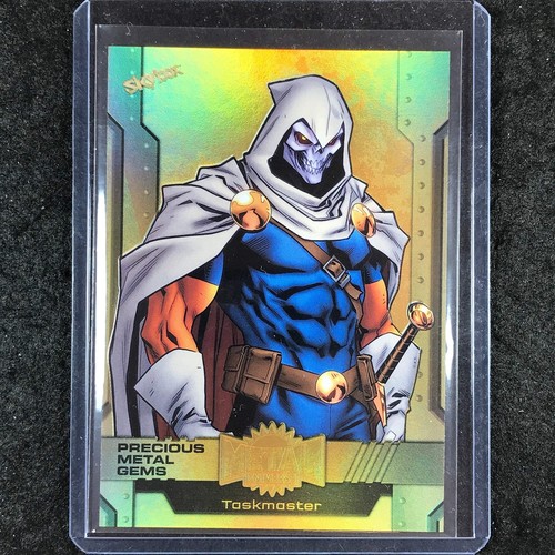 2024 Marvel Metal Universe Avengers TASKMASTER Precious Metal Gems Gold ...