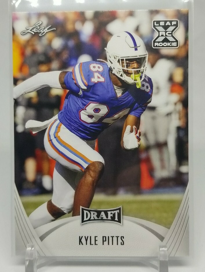 2021 Leaf Draft - #24 Kyle Pitts (RC) for sale online | eBay