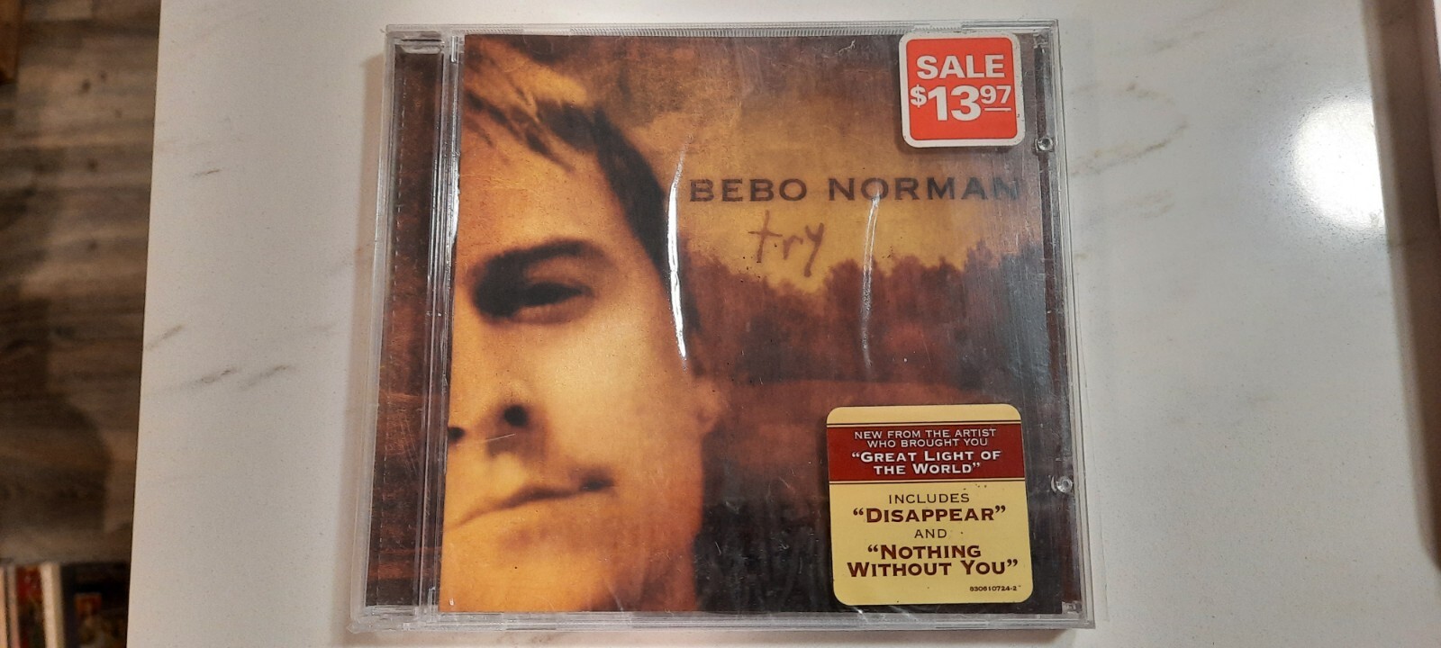 Try by Bebo Norman (CD, +1 BONUS track, Aug-2004, Essential) NEW V89 ...