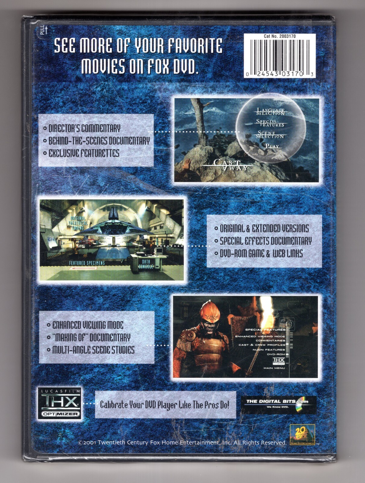Fox DVD Video Demo Disc #1 Very RARE HTF Best Buy 100 Complete CIB MINT ...