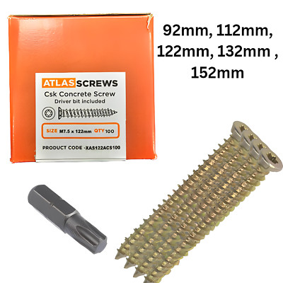 WINDOW AND DOOR FRAME FIXING SCREWS, UPVC WOOD MASONRY CONCRETE DIRECT ...