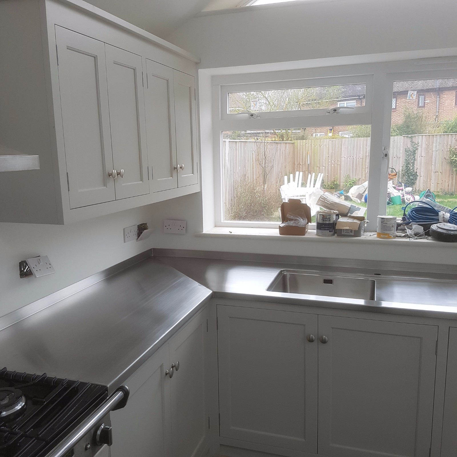 Stainless steel Kitchen worktops. Custom made to order | eBay