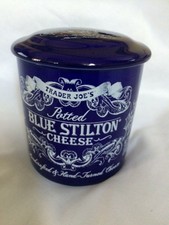 Blue Stilton Cheese Jar Made by London Pottery for Long Clawson Dairy ...
