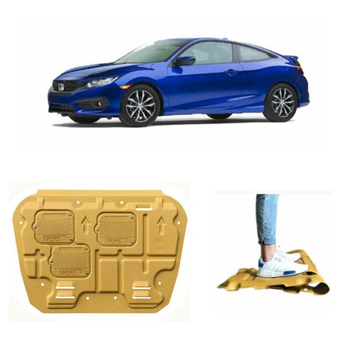 Front Engine Under Cover Splash Shield Fits For Honda Civic 2016-2021 1 ...