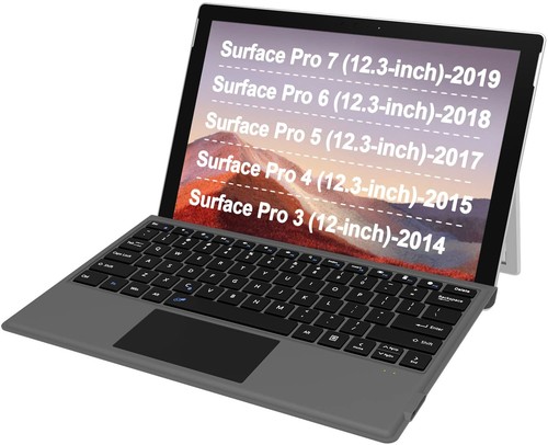 Microsoft Surface Pro Type Cover, Ultra-Slim Portable Bluetooth ...