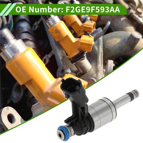 Fuel Injector No.F2GE9F593AA for Ford EDGE 2.0T 12-14 1 Pc Black | eBay