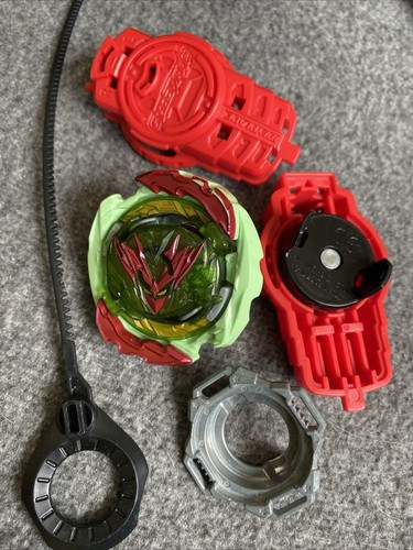 Beyblades (2) Blast Quaddrive - phoenix Green Red Pull Cord | eBay