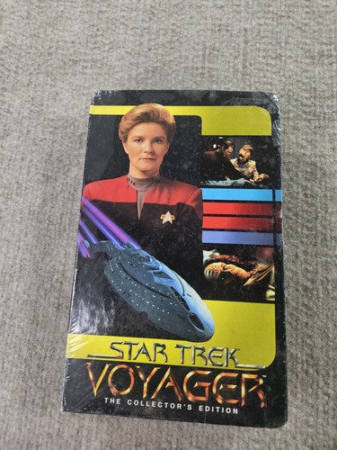 Vintage Star Trek Voyager VHS Collector's Edition 1995 Paramount Sci-Fi ...