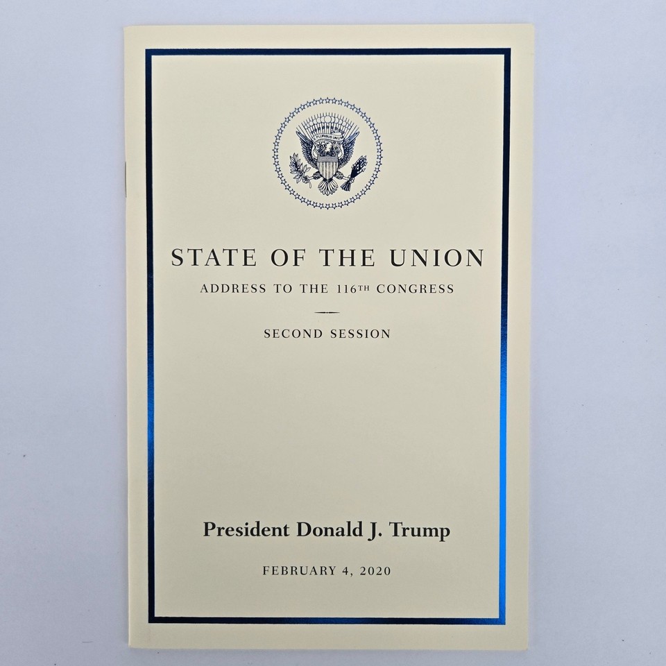 State of the Union Address 2020 - President Donald J. Trump - February ...