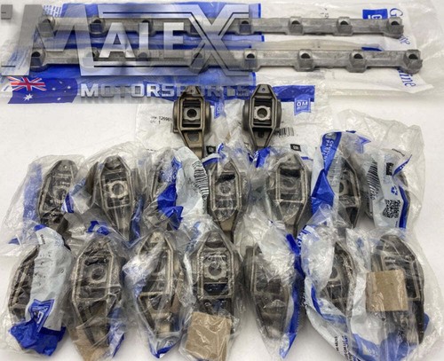 LS3 Rocker Arm Set with Support Cradle suit L98 L76 L77 Rectangle Port ...