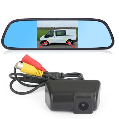 Car Reversing License Plate Backup Camera for Ford Transit Connet + 4.3 ...