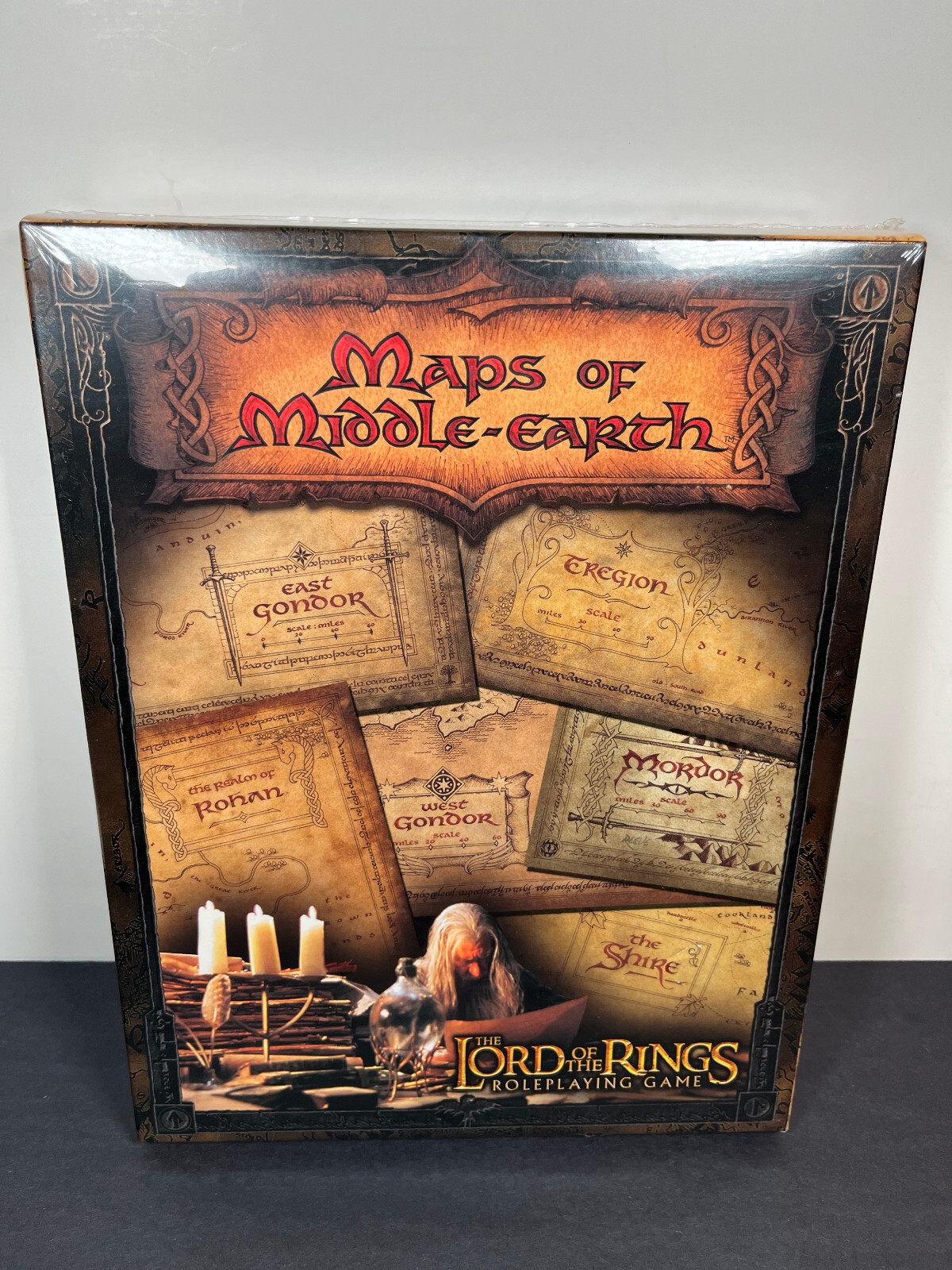 The Lord Of The Rings Roleplaying Game MAPS OF MIDDLE EARTH Decipher ...