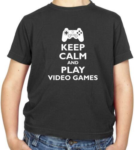 Keep Calm Et Jeu Jeux Vidéo (Console) Enfants - Jeux - Joueur - Geek | eBay