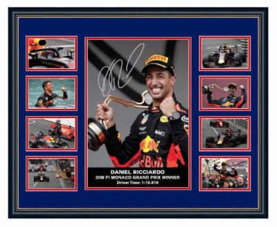 Daniel Ricciardo F1 2018 Monaco GP Signed Limited Edition Memorabilia ...