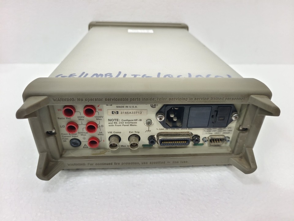 HP Hewlett 34401A Digital Multimeter | eBay UK
