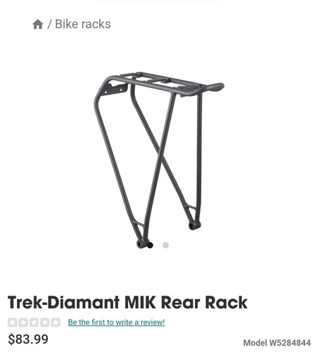 Trek-Diamant MIK Rear Rack for bicycle | eBay