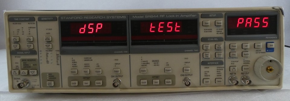 Stanford Research Systems Model SR844 RF Lock-In Amplifier Module ...