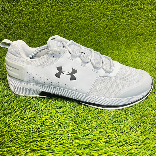 Under Armour Charged Commit Mens Size 11.5 Gray Running Athletic Shoes ...
