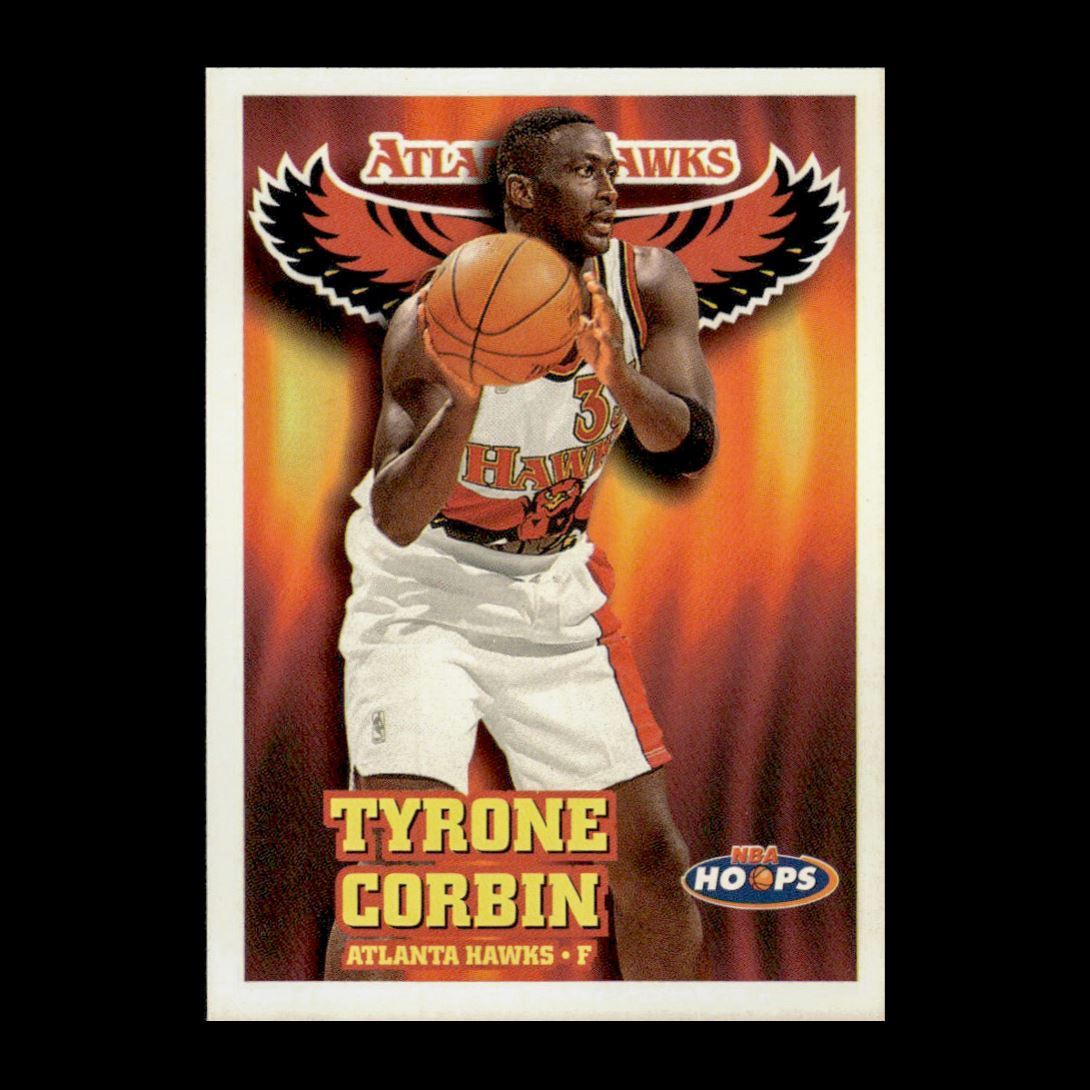 Tyrone Corbin 1997-98 Hoops Atlanta Hawks #9 R331D 7 | eBay
