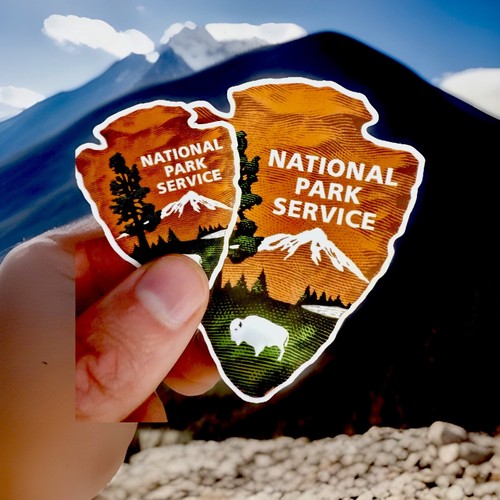 National Park Arrowhead Sticker Set of 2 | Made By a Park Ranger | eBay