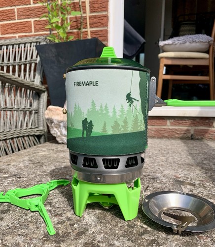 FireMaple Fixed-Star X3 Solo Cooking System Camping Stove Fab condition ...