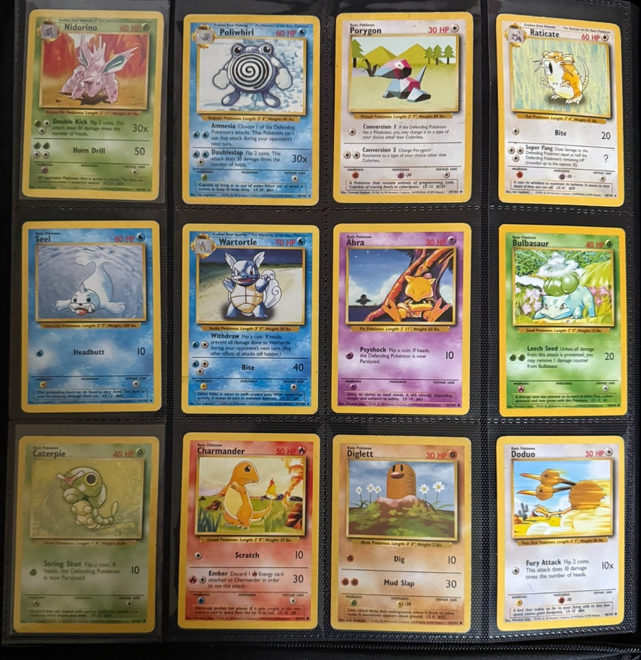 Pokemon Complete Base Set 17-102 Non Holo Rare Common Uncommon 🔥Cards🔥 ...